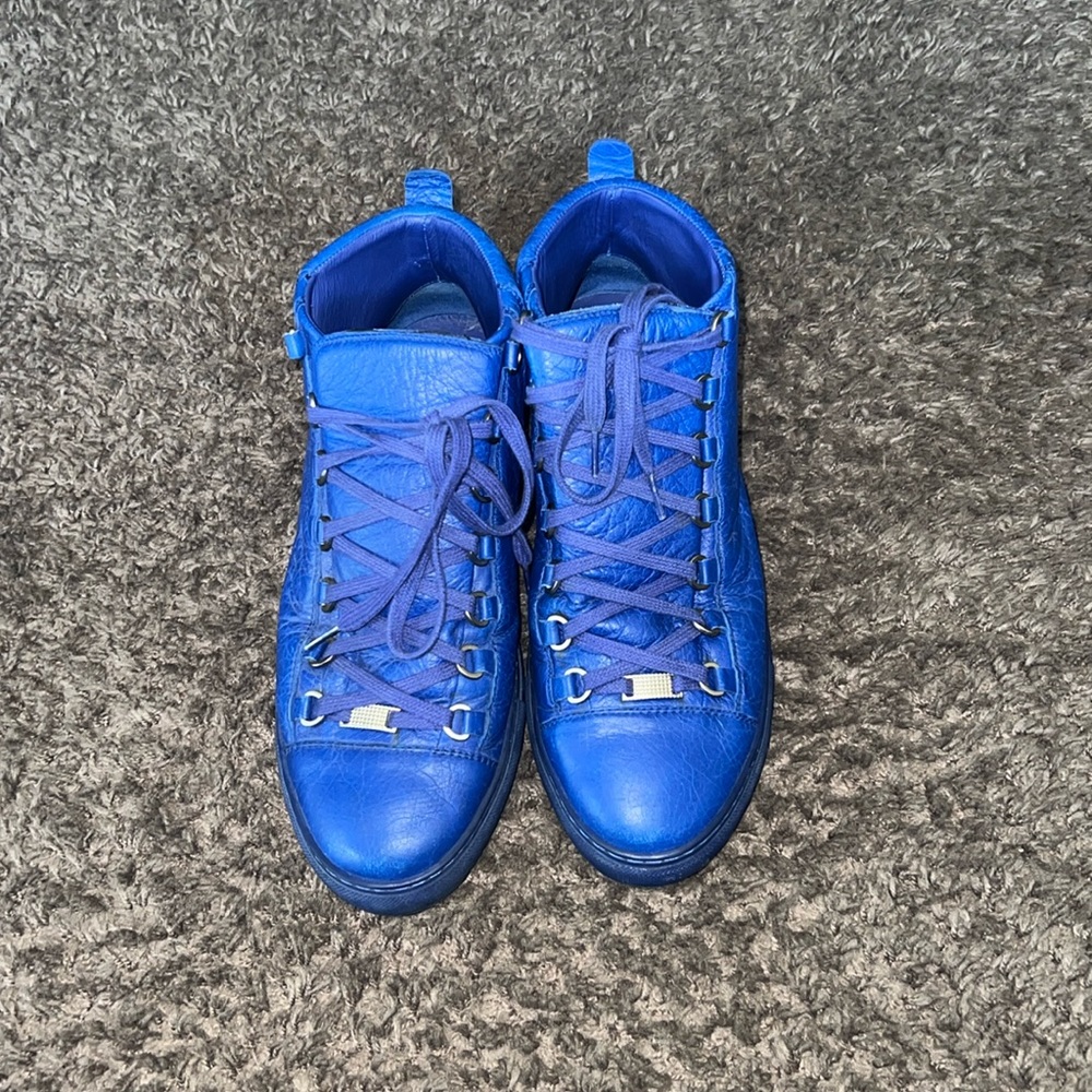 Balenciaga Arena Blue Low Top Sneakers Size 42 Is A S… - Gem